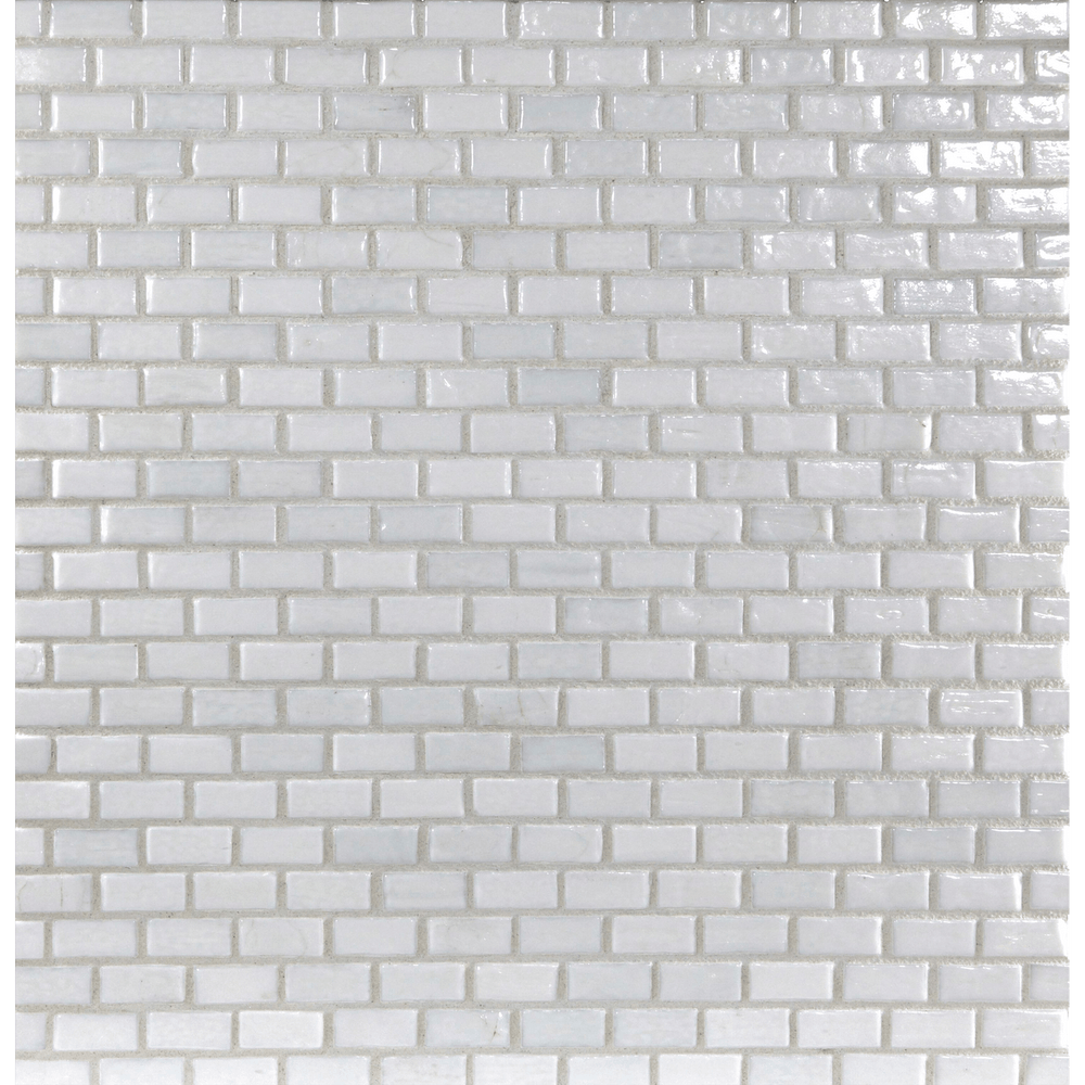 1/2x1 Mini Brick in Bright White | Ciao Bella Tile